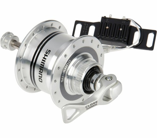 Shimano Hub Dynamo DH-T708 3W 6V 32 36 Hole CL 3 15/16in E-Thru Axle 0 ...