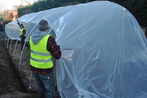 BRAND NEW 10FT X 24FT STRAIGHT SIDED HEAVY DUTY POLYTUNNEL KIT | eBay UK