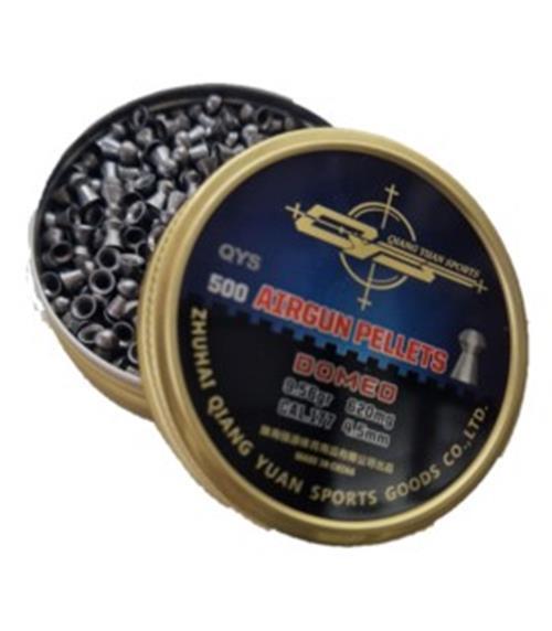 QYS Domed Heavy Pellets .177 Cal 4.50mm 9.56gr Target Shooting Air ...