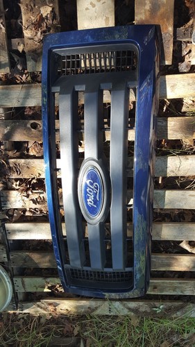 Genuine Ford 9L3Z-8200-A Radiator Grille Assembly Blue Lightening Blue ...