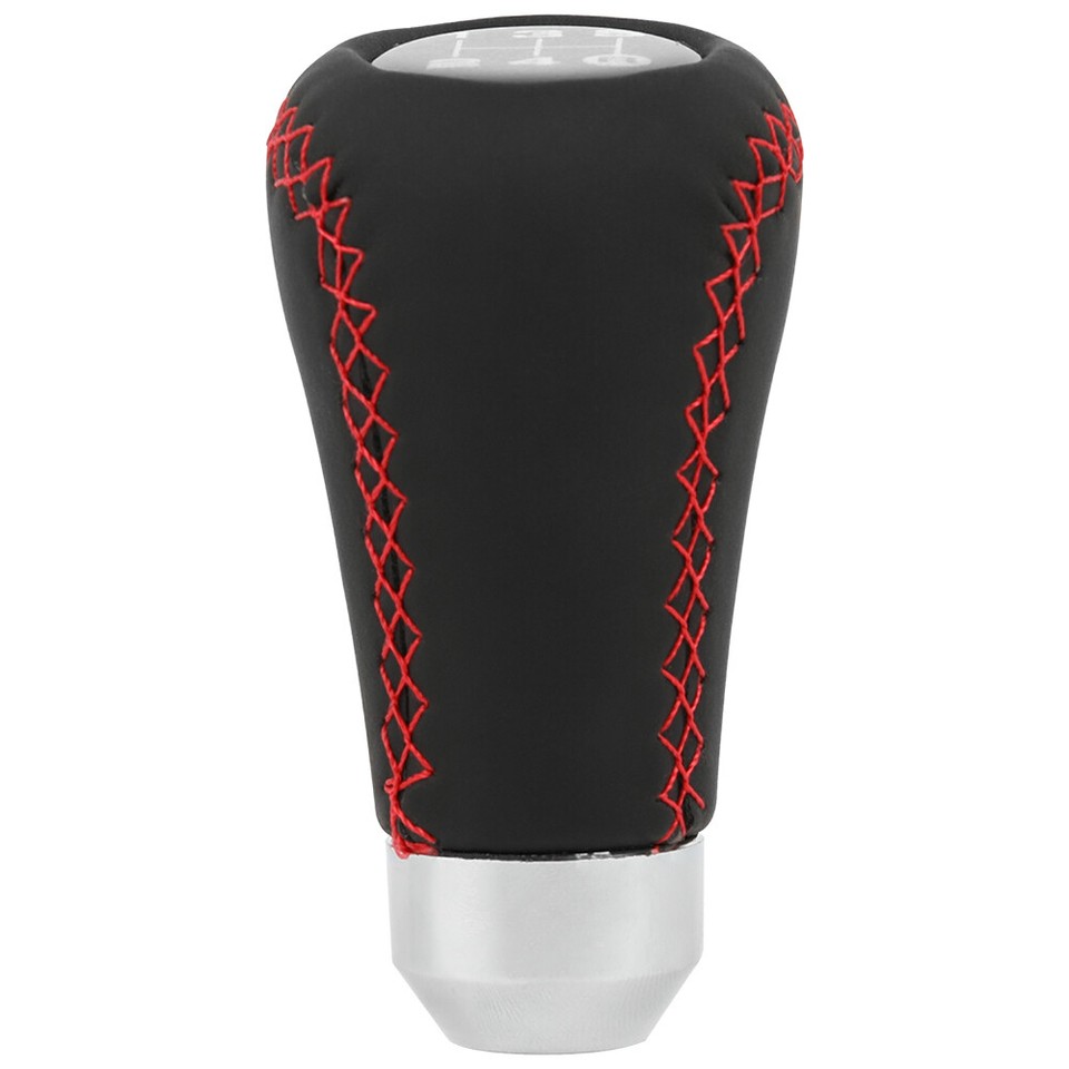 5 Speed Manual Car Gear Stick Leather Shift Knob Lever Handle For Ford ...