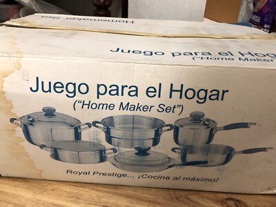 Royal Prestige cookware 9piece homemaker set new in box | eBay