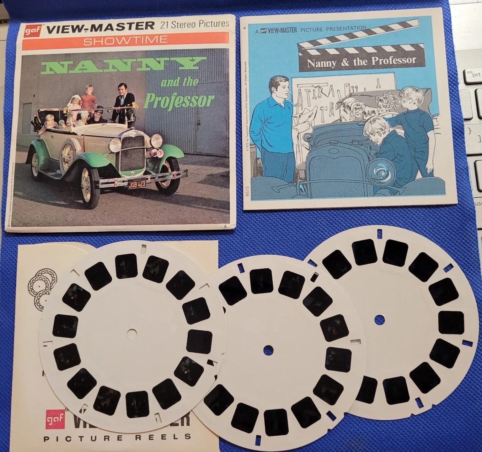 Rare Color gaf B573 Nanny and the Professor TV Show view-master 3 Reels Packet | eBay