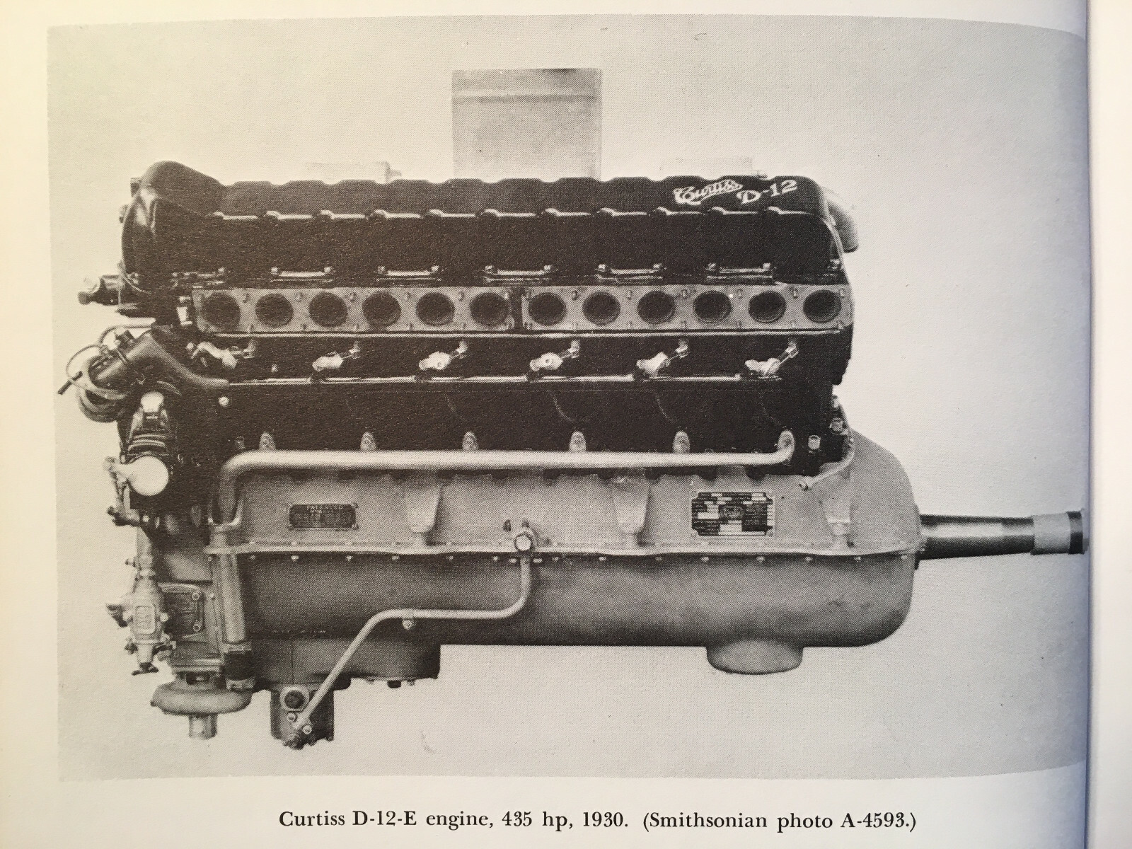 The Curtis D-12 Aero Engine by Smithsonian Museum | eBay