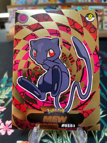 Shadow Mew #0151 - Gold Holo - Crystal Collection 2024 - Pokemon Card ...