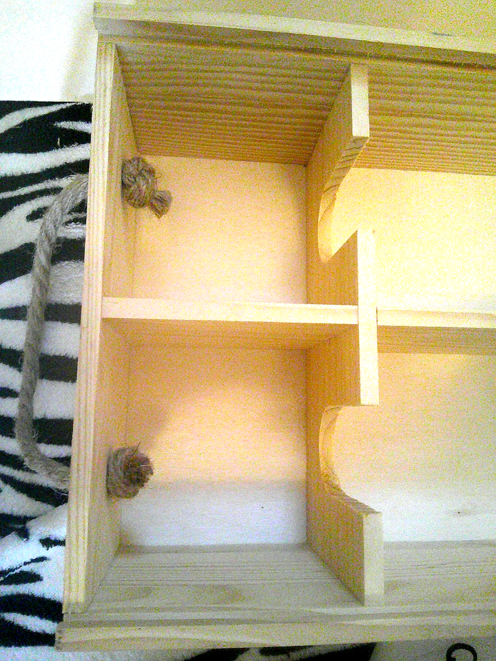 Wooden Wine Box Rope Handle Storage Two Bottle Wine Gift Boxes Carrier ...