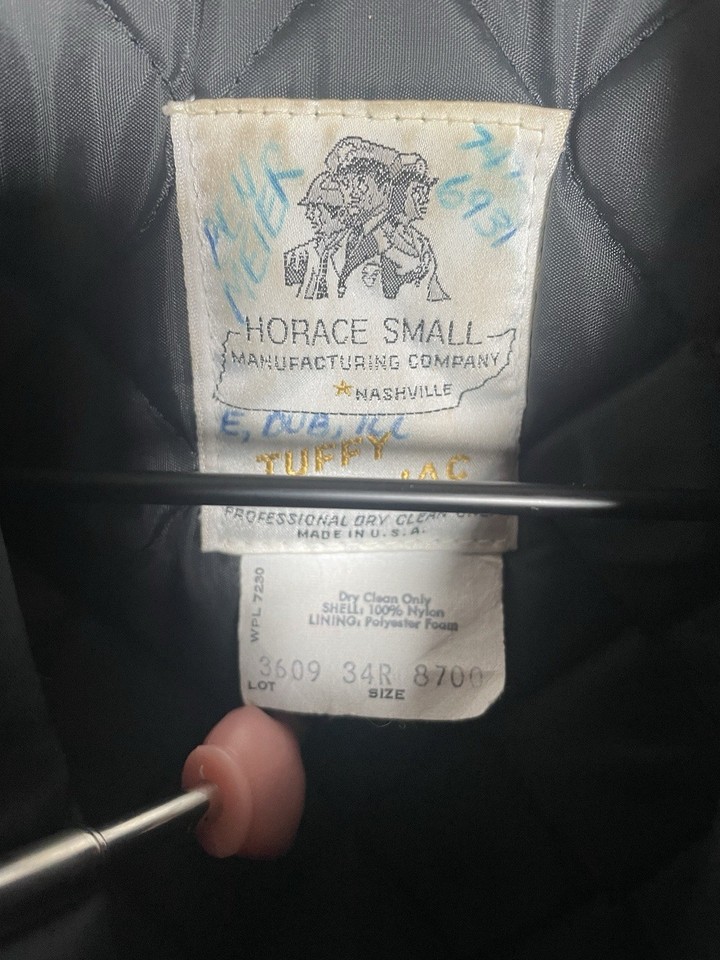 Vintage Horace Small Tuffy Jac Bomber Jacket 44R Blue US air Force Top ...