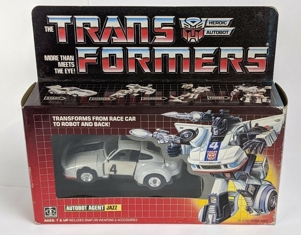 1985 Hasbro G1 Transformers Jazz Autobot Car Sealed Box MISB | eBay