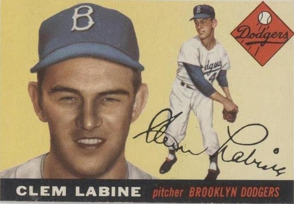 1955 Topps - High # #180 Clem Labine for sale online | eBay