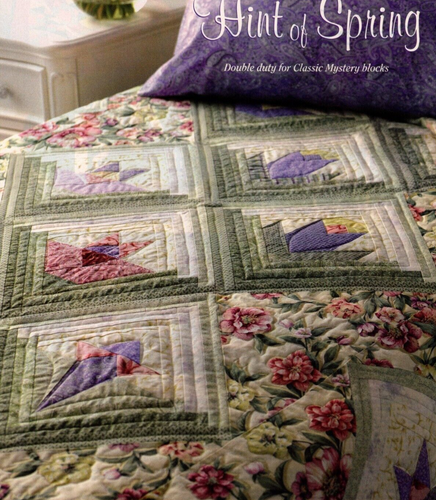 Hint Of Spring Quilt Pattern Pieced/Paper Pieced PS | eBay