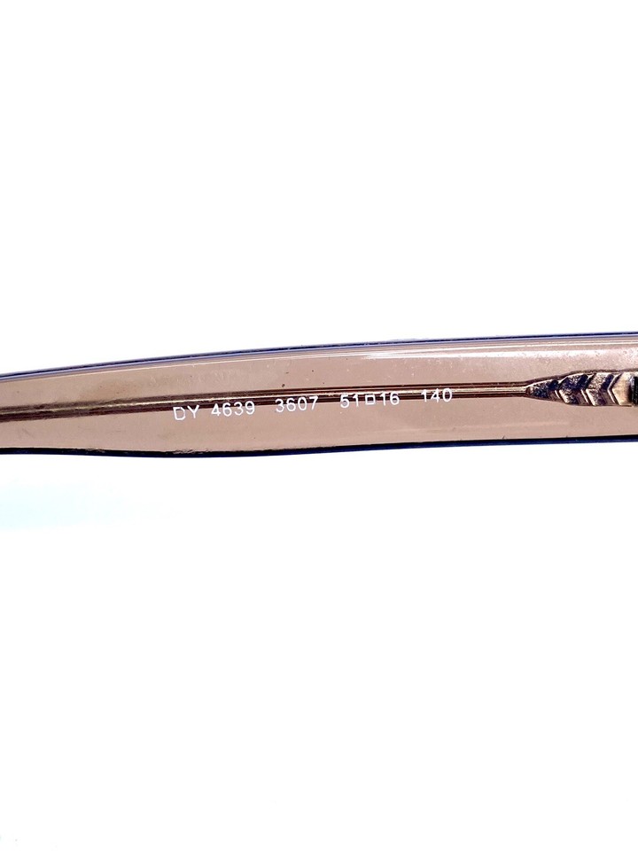 New DKNY Clear Brown Beige Cat Eye Glasses DY 4639 3607 51 16 140 | eBay