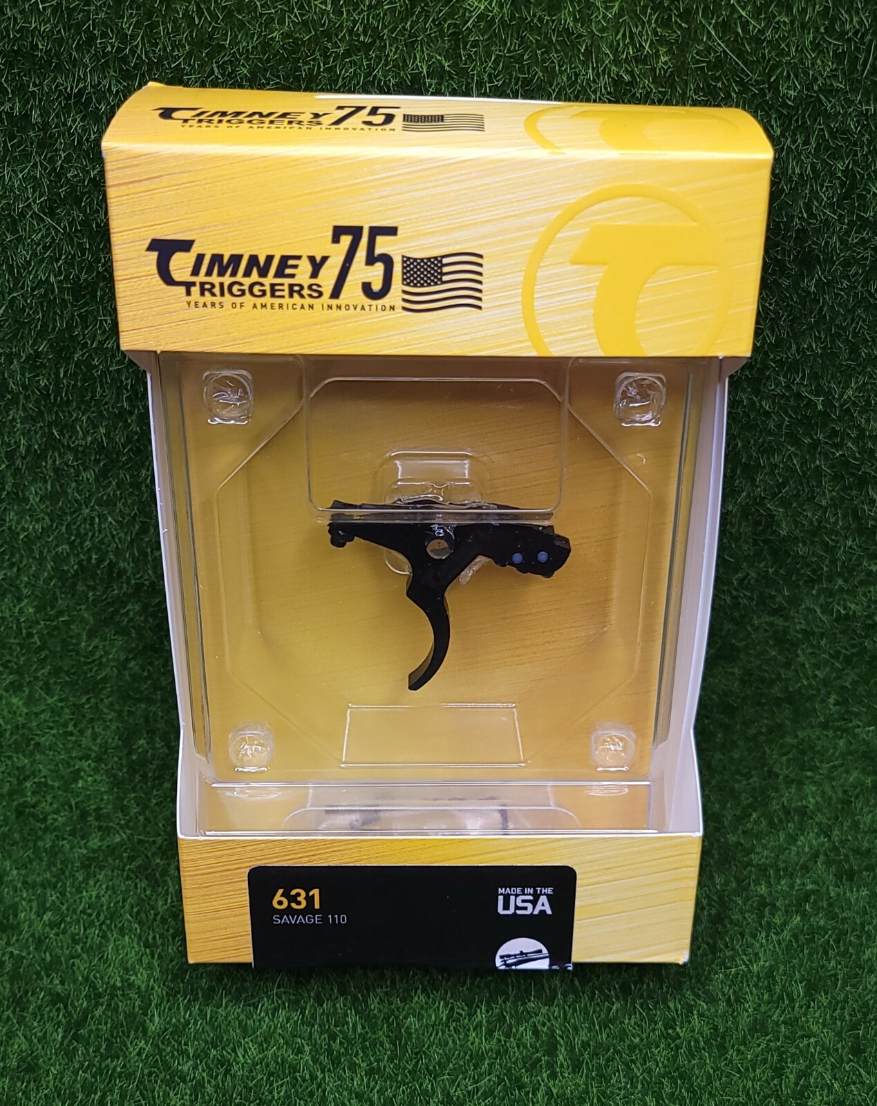 Timney Triggers SAVAGE 110/STEVENS 200 Curved Trigger, Black - 631 ...
