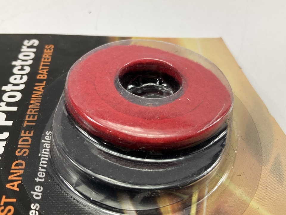 (10) Deka 01253 Side / Top Post Battery Felt Terminal Protectors Anti ...