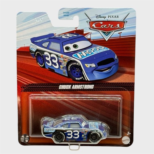 Disney Pixar Cars CHUCK ARMSTRONG Mood Springs #33 Piston Cup 1:55 ...