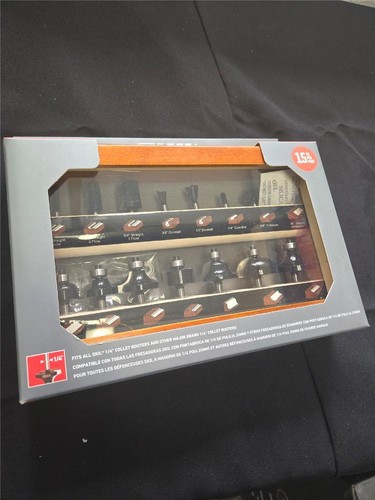 SKIL 91015 15PC Router Bit Set for sale online | eBay
