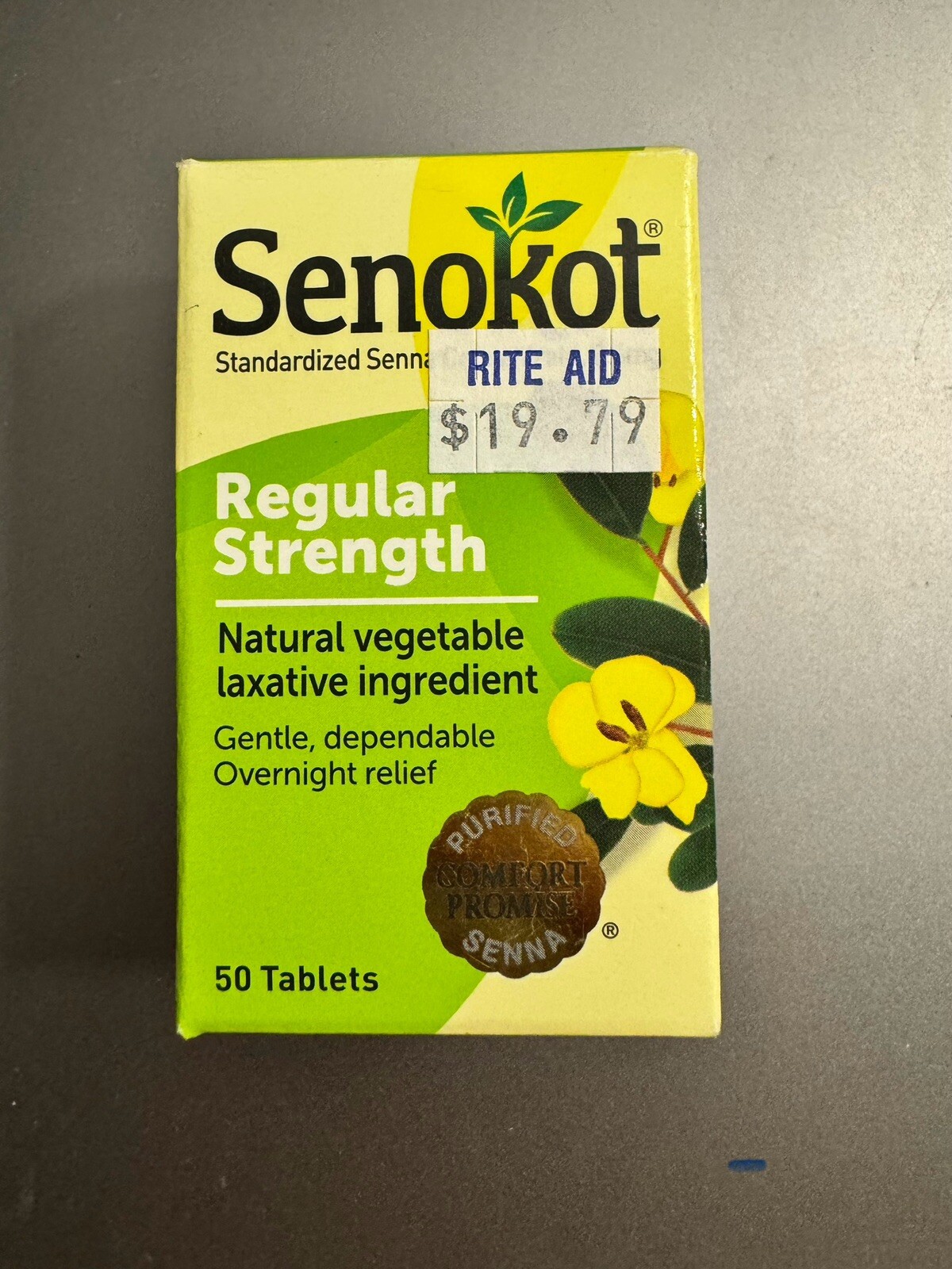 Senokot Regular Strength 50 Tablets | eBay