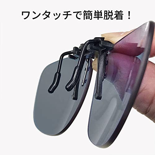 [Swans] Made in Japan Polarized Sunglasses Clip-on Flip-up Type SCP-22 ...