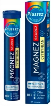 Plusssz MAGNESIUM CONTRACT CITRATE 24 Tabletten Mousse 5904157900495 ...