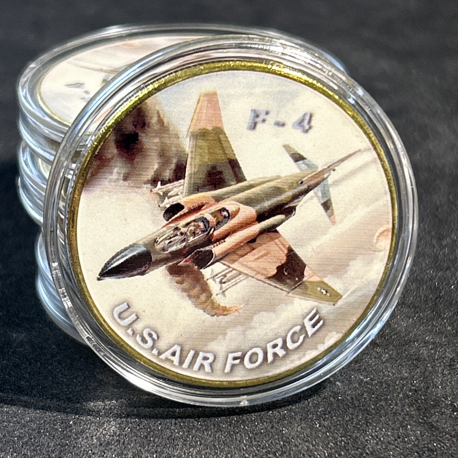 F-4 Phantom Challenge Coin-Interceptor Fighter United States AIR FORCE ...