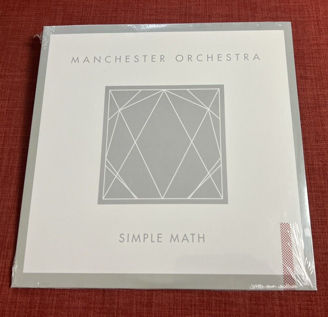 MANCHESTER ORCHESTRA - Simple Math / New Limited Pink Swirl Vinyl LP ...