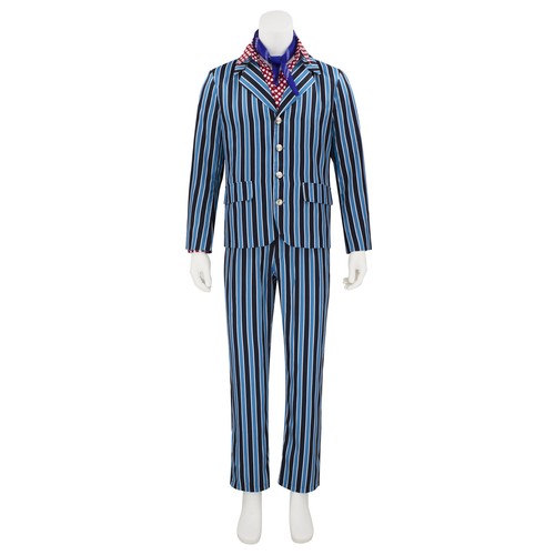 Cosplay Austin Powers Spy Agent Striped Suits Halloween Masquerade ...