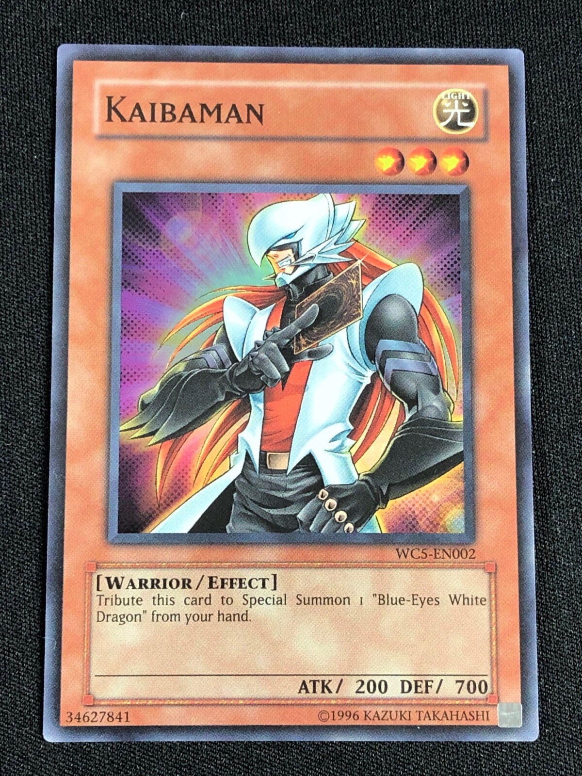 YUGIOH KAIBAMAN WCS-EN002 SUPER NM | eBay