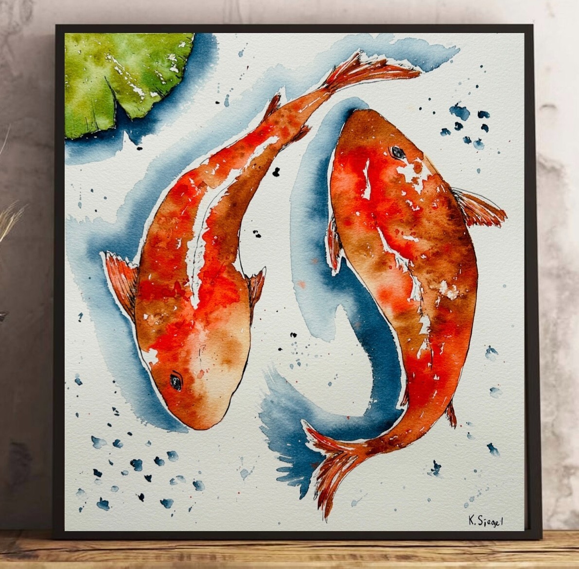 Fish Watercolour