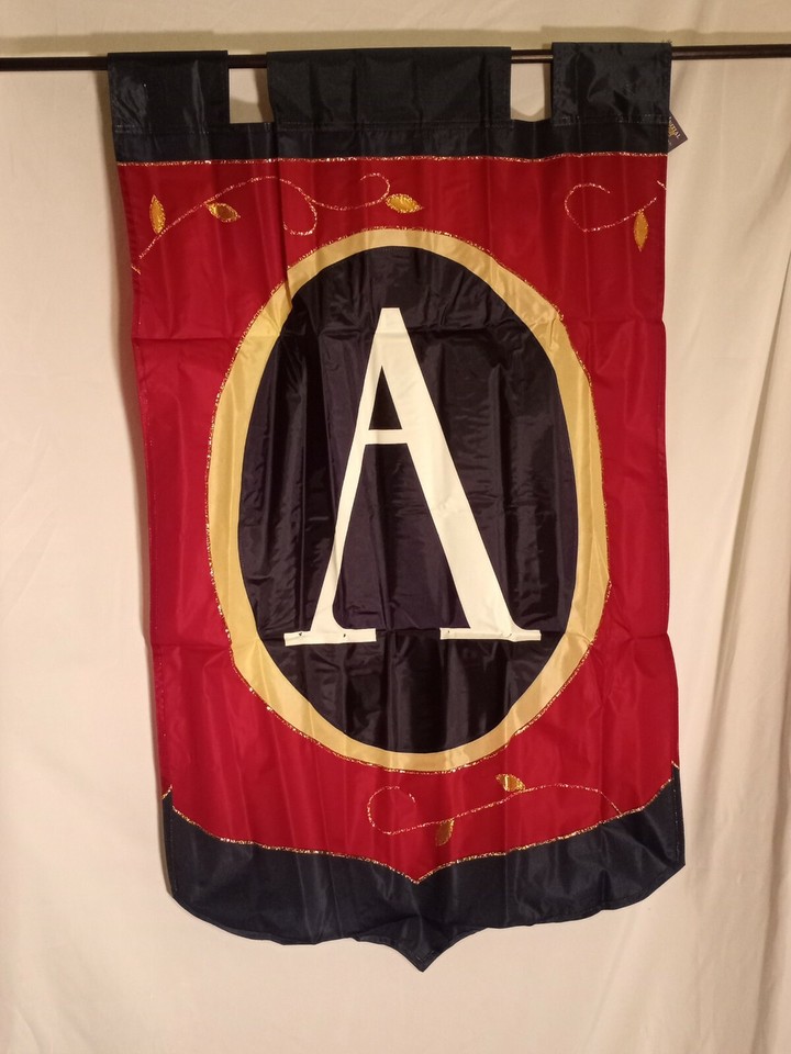 Initial Flag "A" House Flag 28x44 Double Sided | eBay