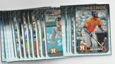 2024 Topps All Star Game ASTROS Team Set All 24 Cards Foil ASG ...