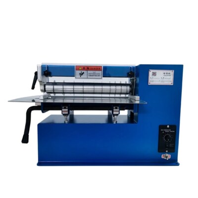 Small Speed Slitting Machine Convenient Rubber Edging Strip Cutting ...