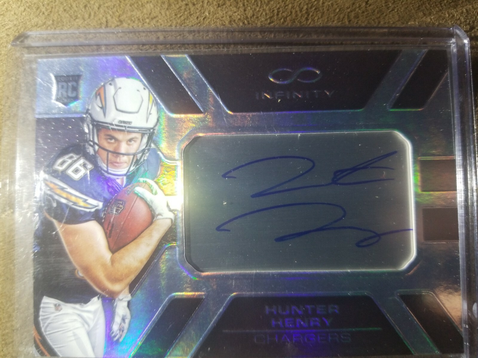 2016 Panini Infinity Autograph Hunter Henry Rookie 142/288 | eBay