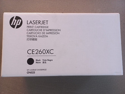 GENUINE HP CE260XC CE260X 649X HIGH YIELD Black Toner For LJ CP4525 17K ...