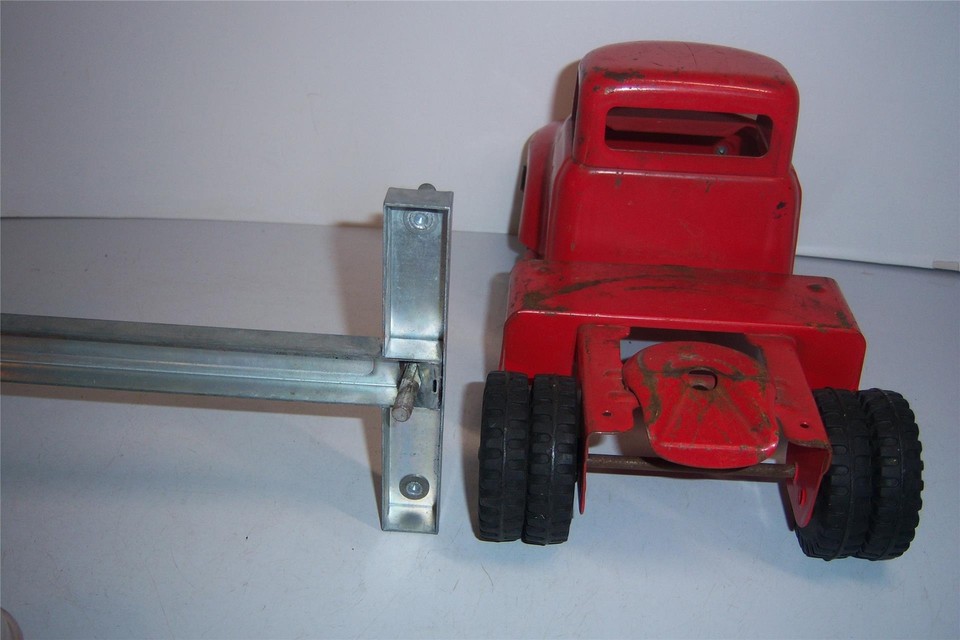 Tonka Logging Semi-Truck 1950's Pressed Steel Good Original Old Toy 24 ...