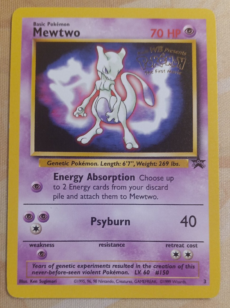 mewtwo promo For Sale - MAVIN