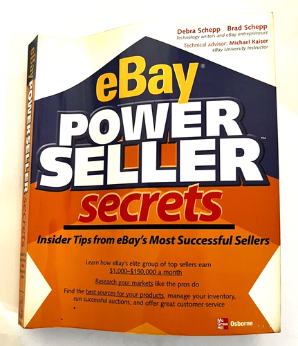 eBay Power Seller Secrets Book from eBay's Most Successful Sellers 2004 ...