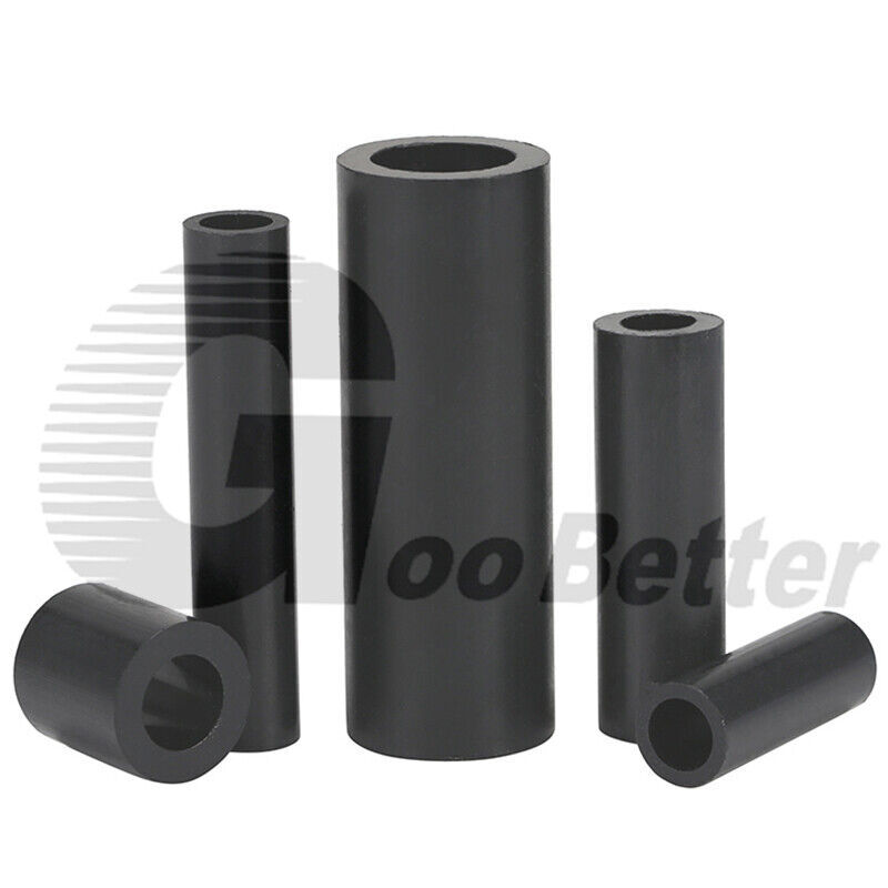 M5 M6 M7 M8 M9 M10 M11 M14 M16 Black Plastic Nylon Spacers Standoff ...