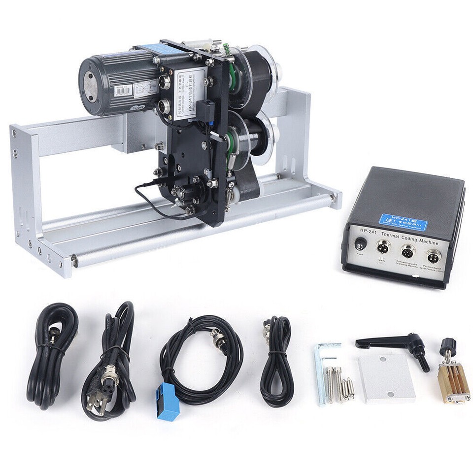 HP-241 Automatic Coding Machine Hot Code Printer for Ribbon Date Batch ...