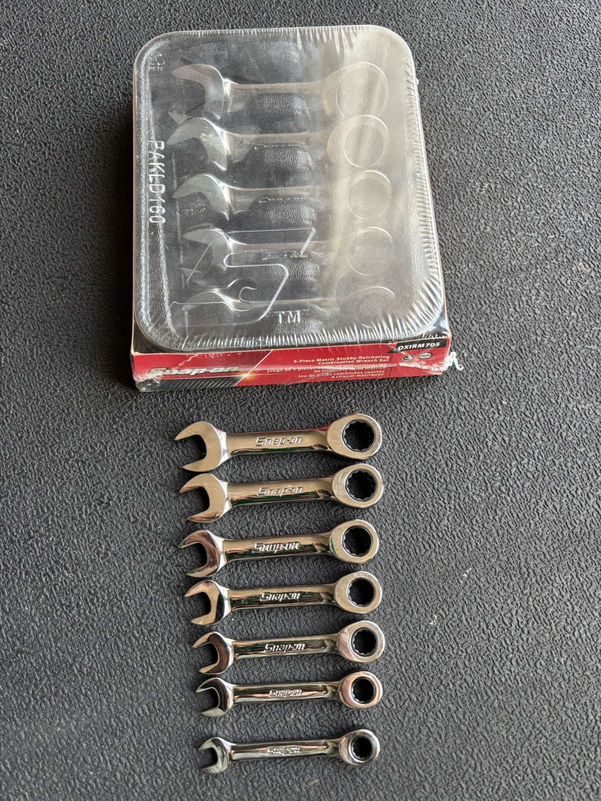 snap-on tools metric combination stubby ratchet wrench set 8-19mmのeBay ...