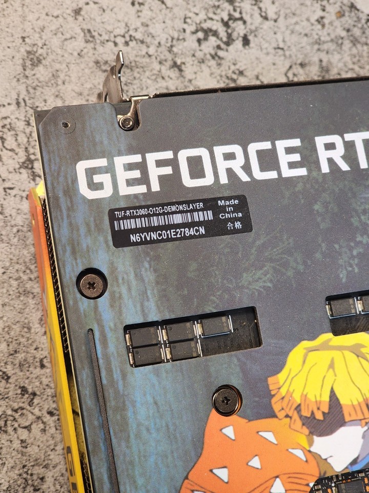 Demon Slayer ASUS GeForce RTX 12GB (TUF-RTX-012G-DEMONSLAYER) Graphics ...