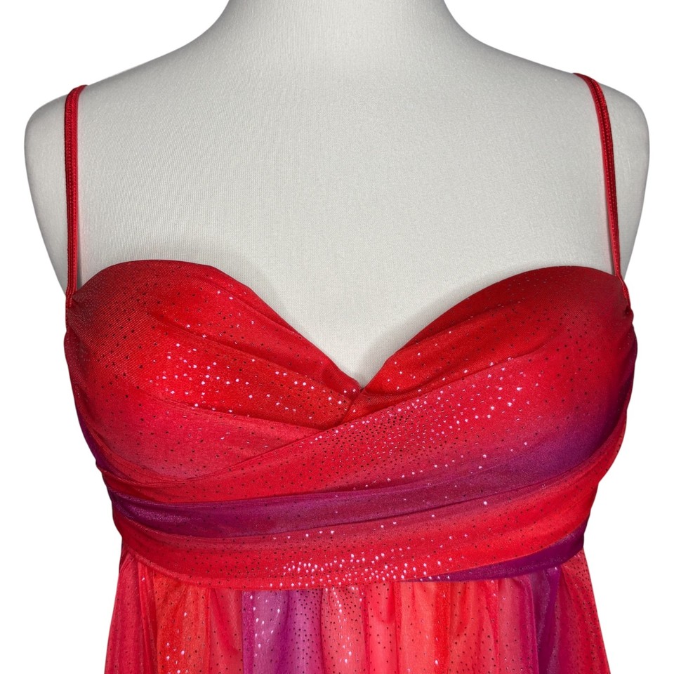 Victoria's Secret Sexy Little Things Y2K Red Pink Purple Babydoll ...
