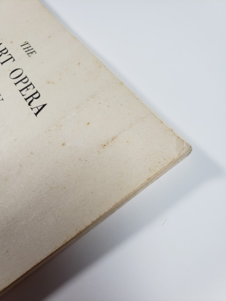 Mozart Opera Society Libretto and Program Notes Cosi Fan Tutte Faith ...