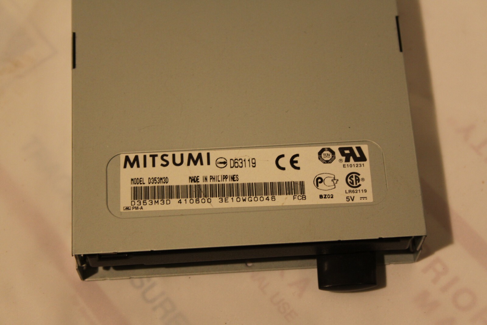 MITSUMI 3.5 1.44MB Floppy Drive D353M3 | eBay