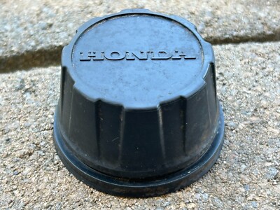 HONDA 4 WHEELER MOTORSPORTS OEM WHEEL CENTER CAP BLACK RUBBER 2 5/8 ...