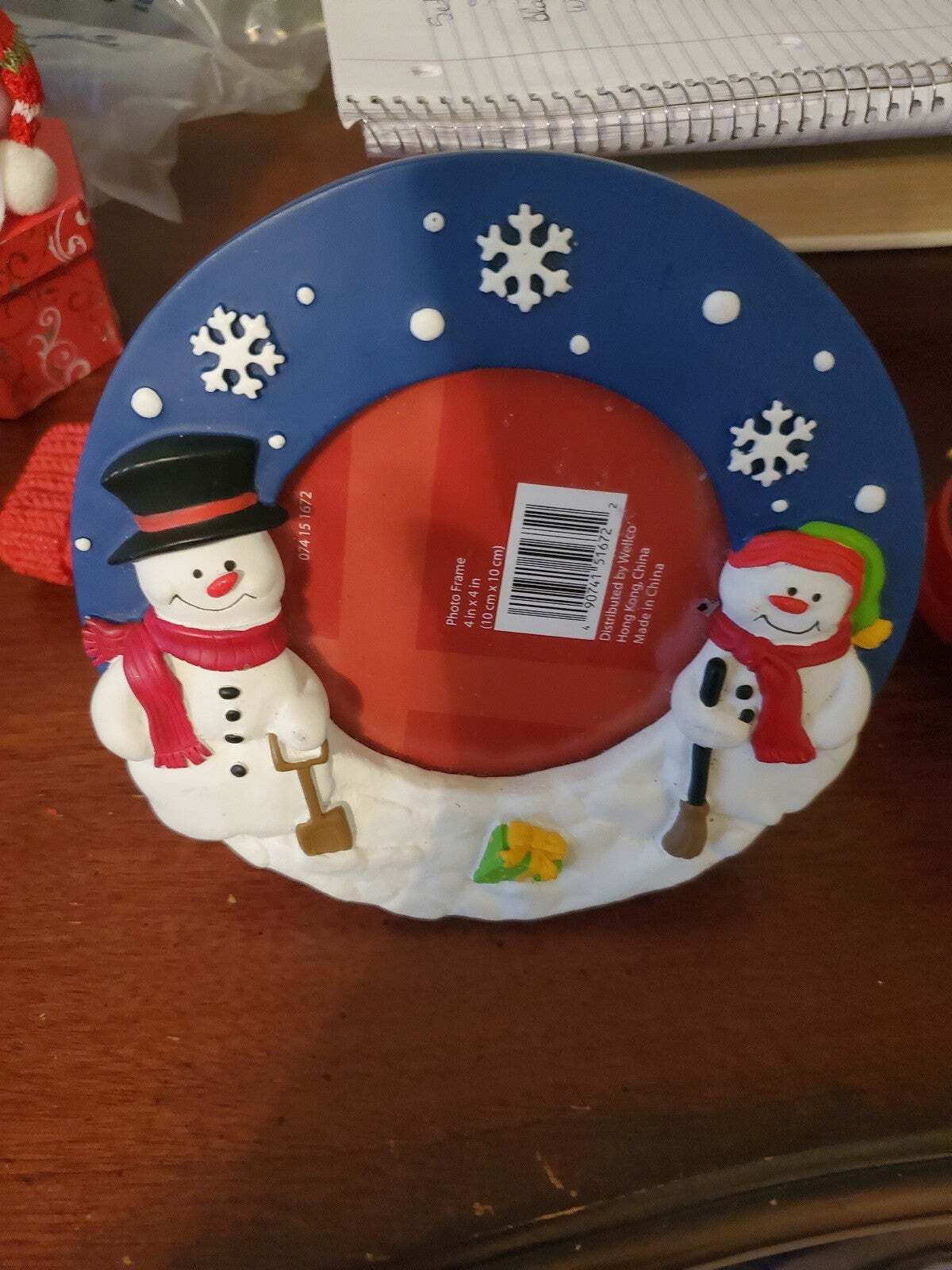 Snowman Picture Frame | eBay