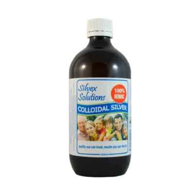 Silver Solutions Colloidal Silver 500ml 100% Iconic | eBay Australia