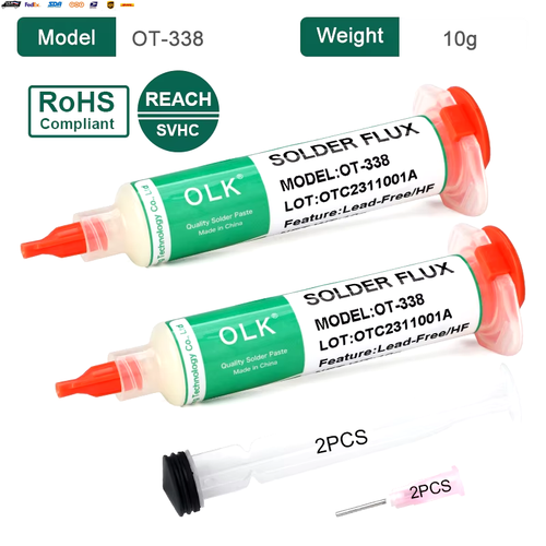 SMD Welding Flux PCB Repair Soldering No-Clean Ball Planting Rosin ...