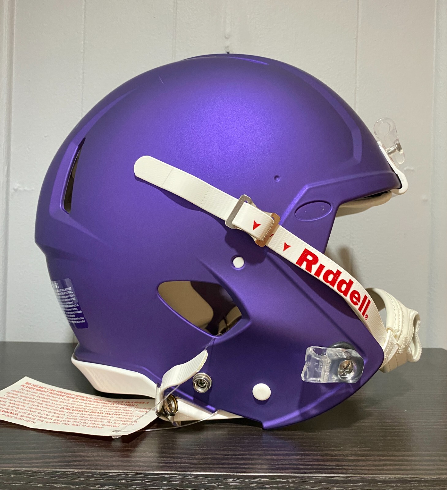 Riddell Revolution Speed Classic Football Helmet (Matte Purple) | eBay