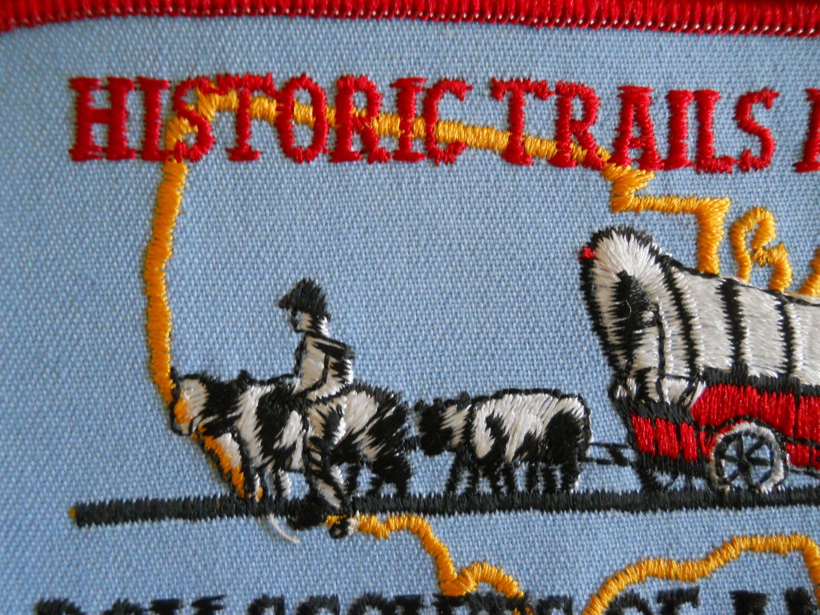 BOY SCOUTS OF AMERICA HISTORIC TRAILS AWARD PATCH (NEW WITHOUT TAGS) | eBay
