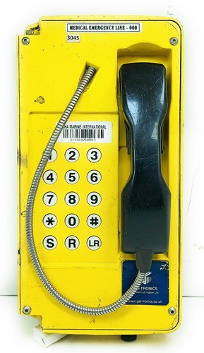 GAI-TRONICS 114-02-002J-122 RUGGED YELLOW PHONE | eBay