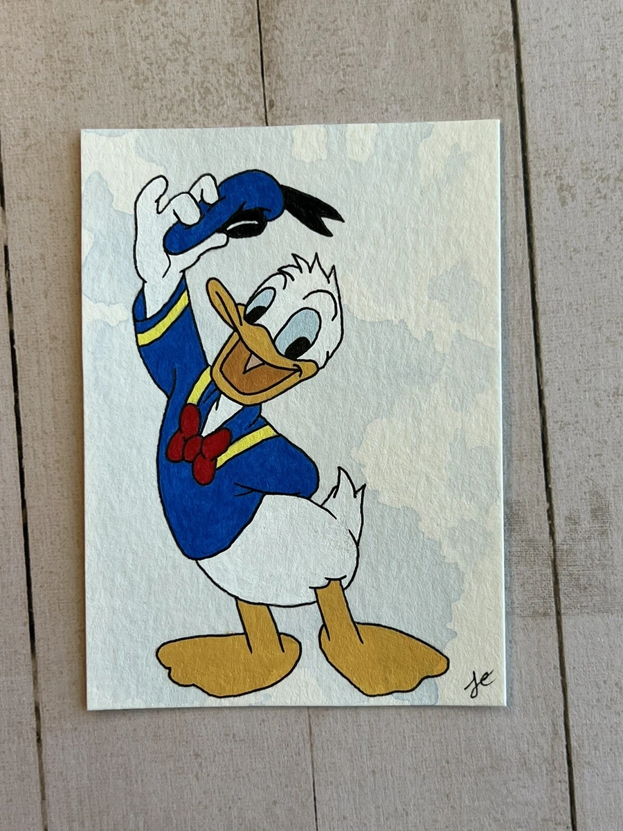 Donald Duck Painting